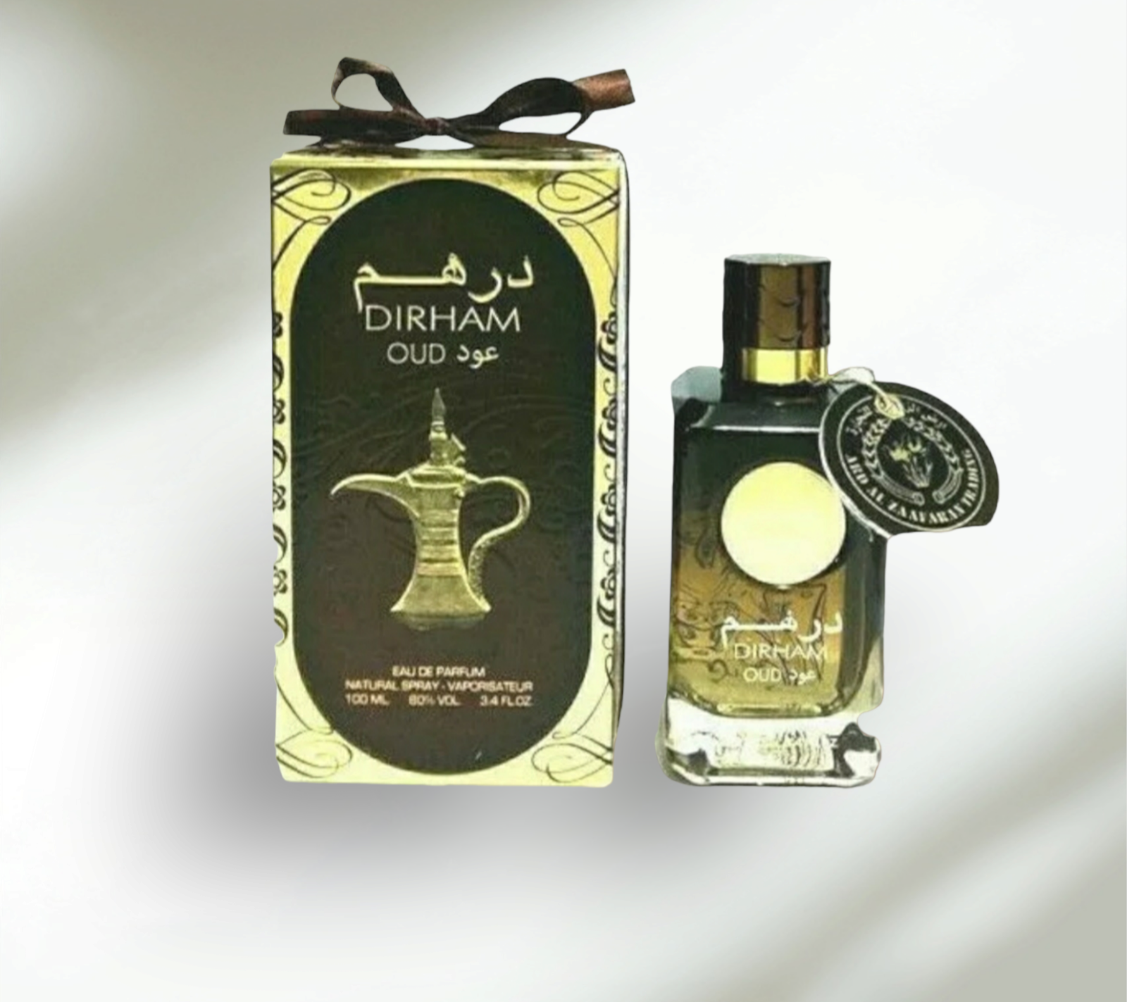 Arabian Perfume for Men • DIRHAM OUD • 100ml • Free Gift 3ml Perfume O ...